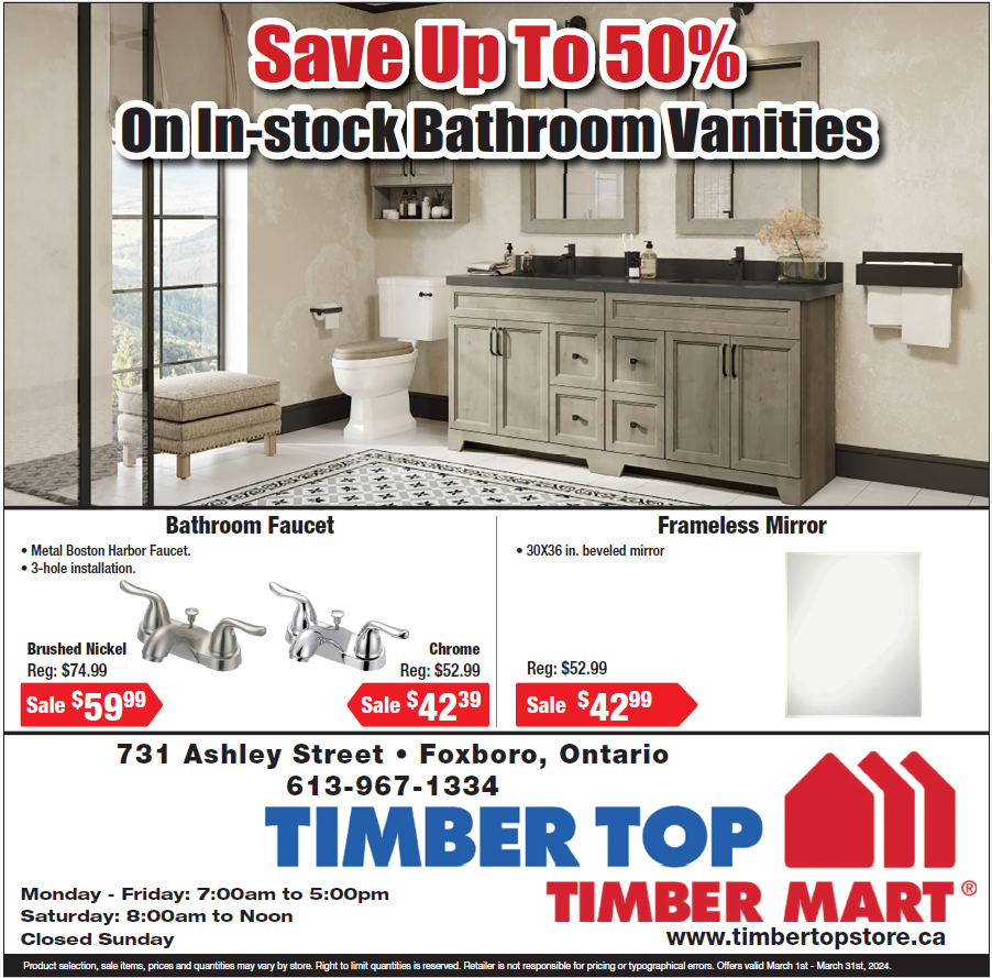 Timber Top Country Store | Browse Current Flyers for Specials & Products