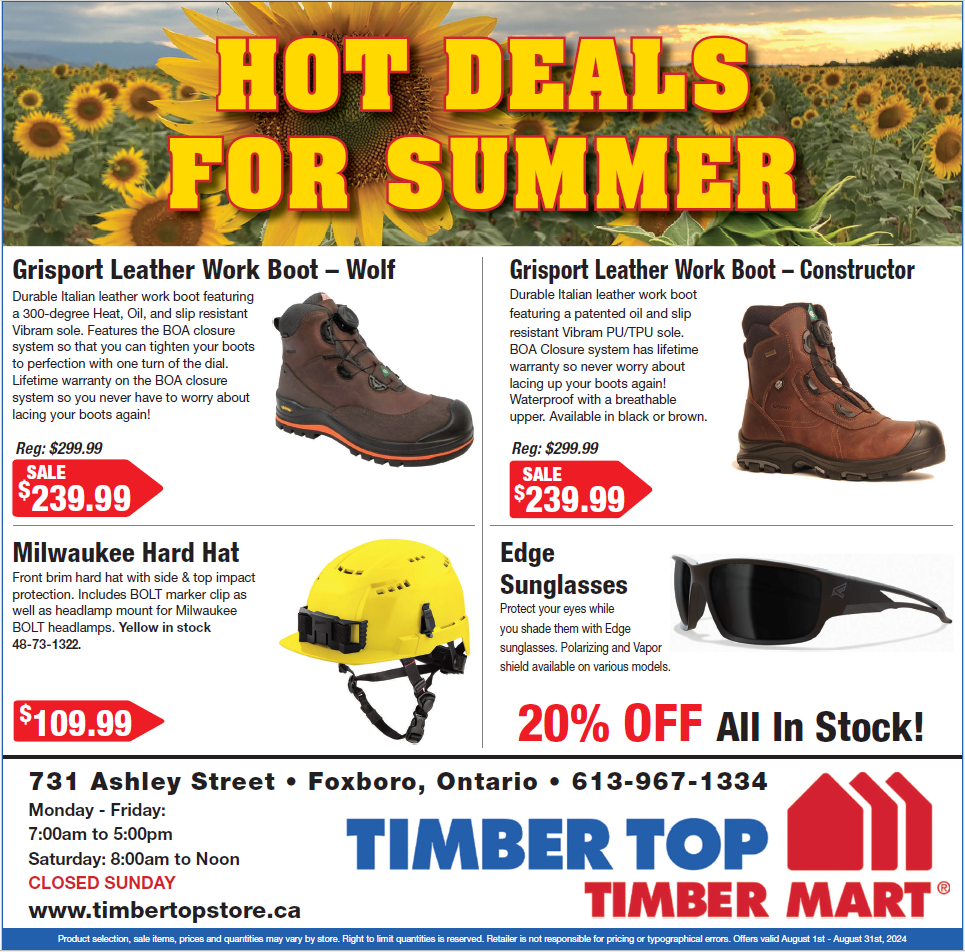 Timber Top Country Store | Browse Current Flyers for Specials & Products